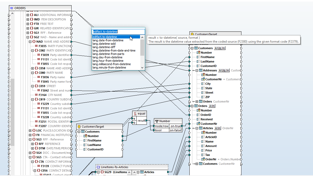 Novedades de MapForce