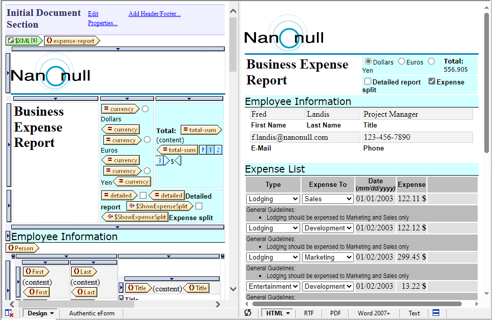 What's New in StyleVision | Altova