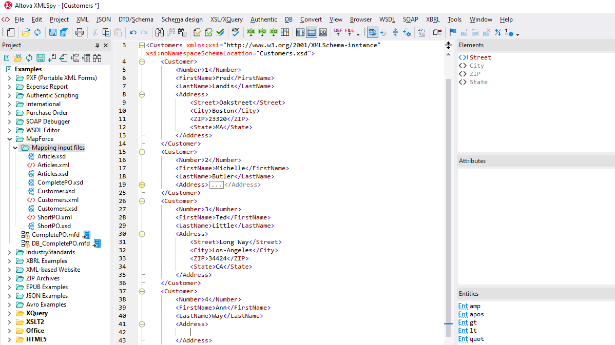 New Features In Xmlspy Xml And Json Editor Altova 7090