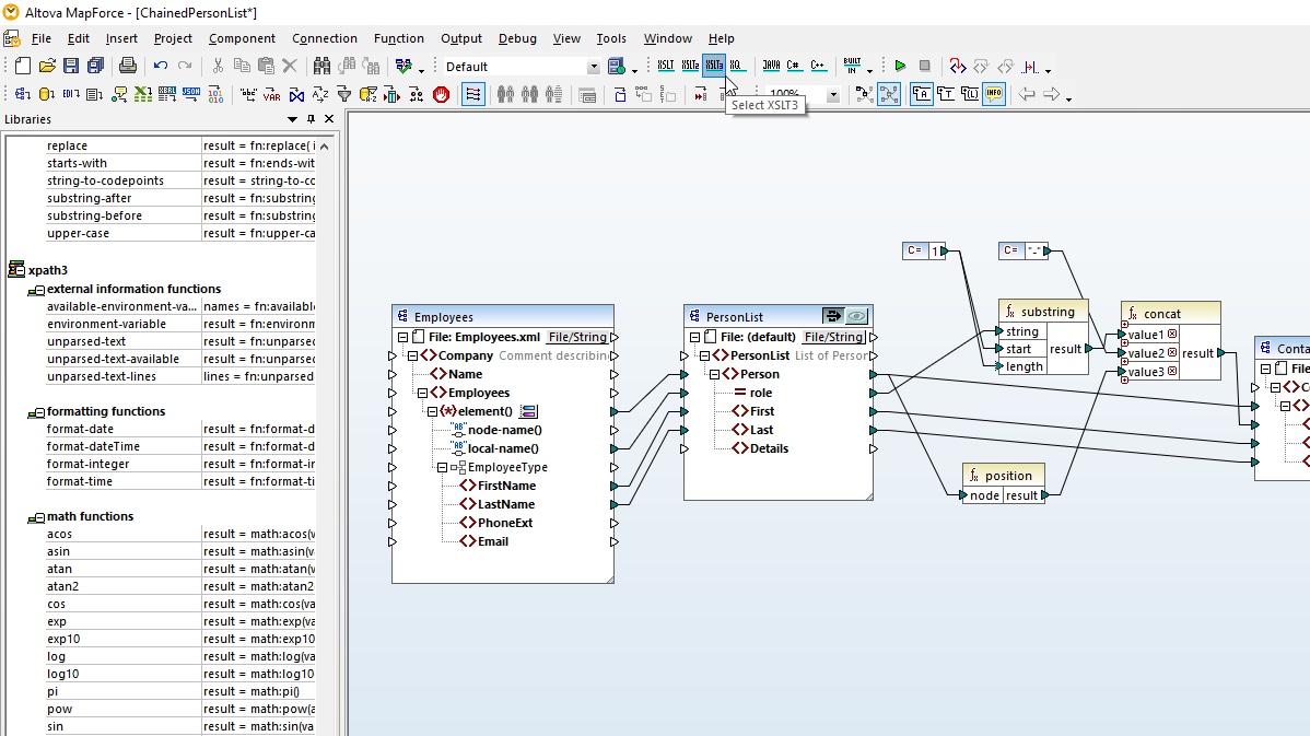 Xslt 3 0 Development Tools Altova