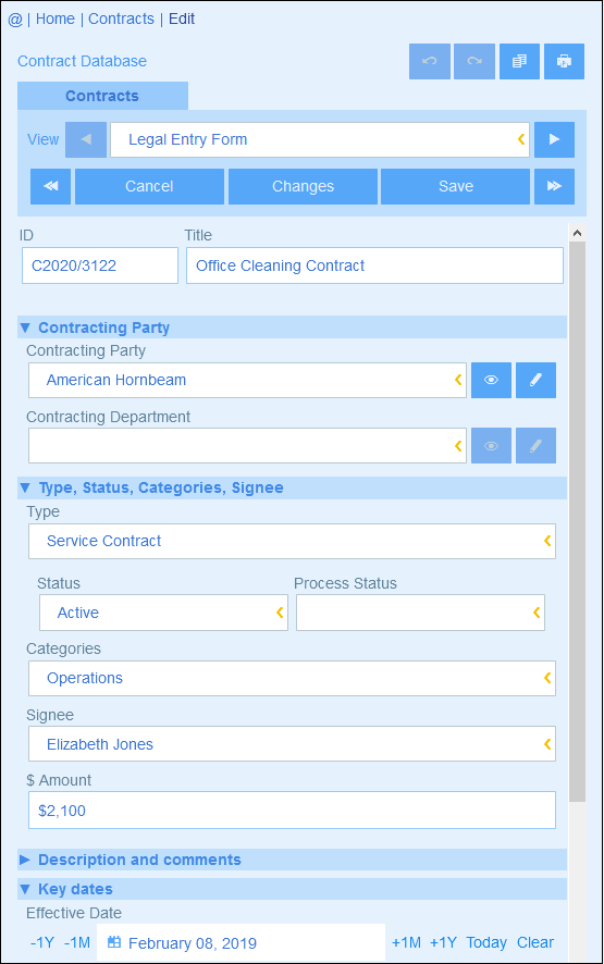 Altova ContractManager